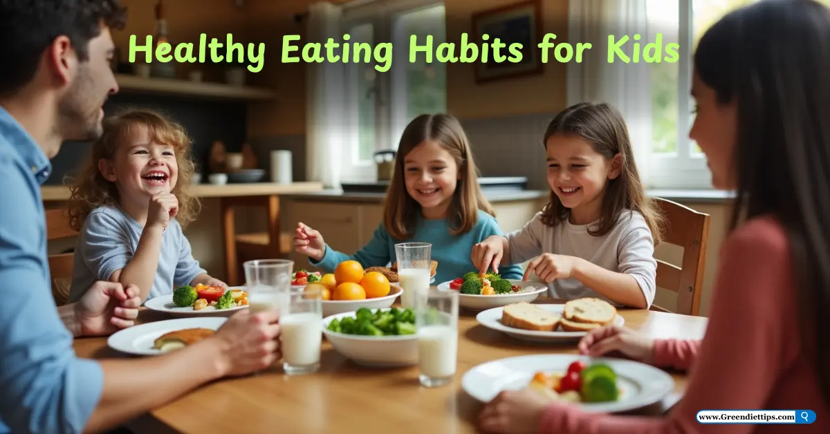 Healthy Eating Habits for Kids » GreendietTips